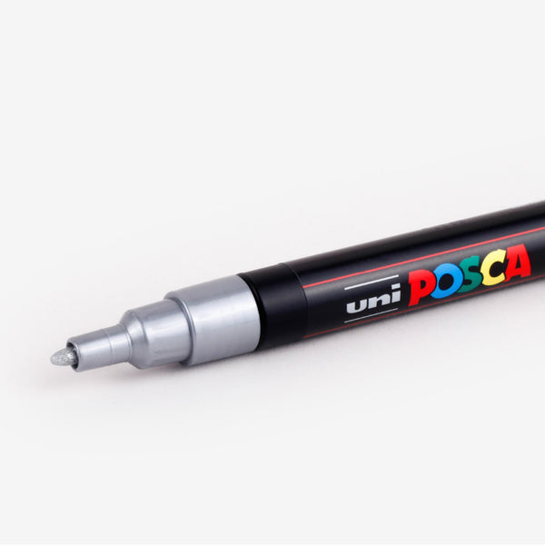 Uni Posca Marker PC 1M - Silver | Mossery