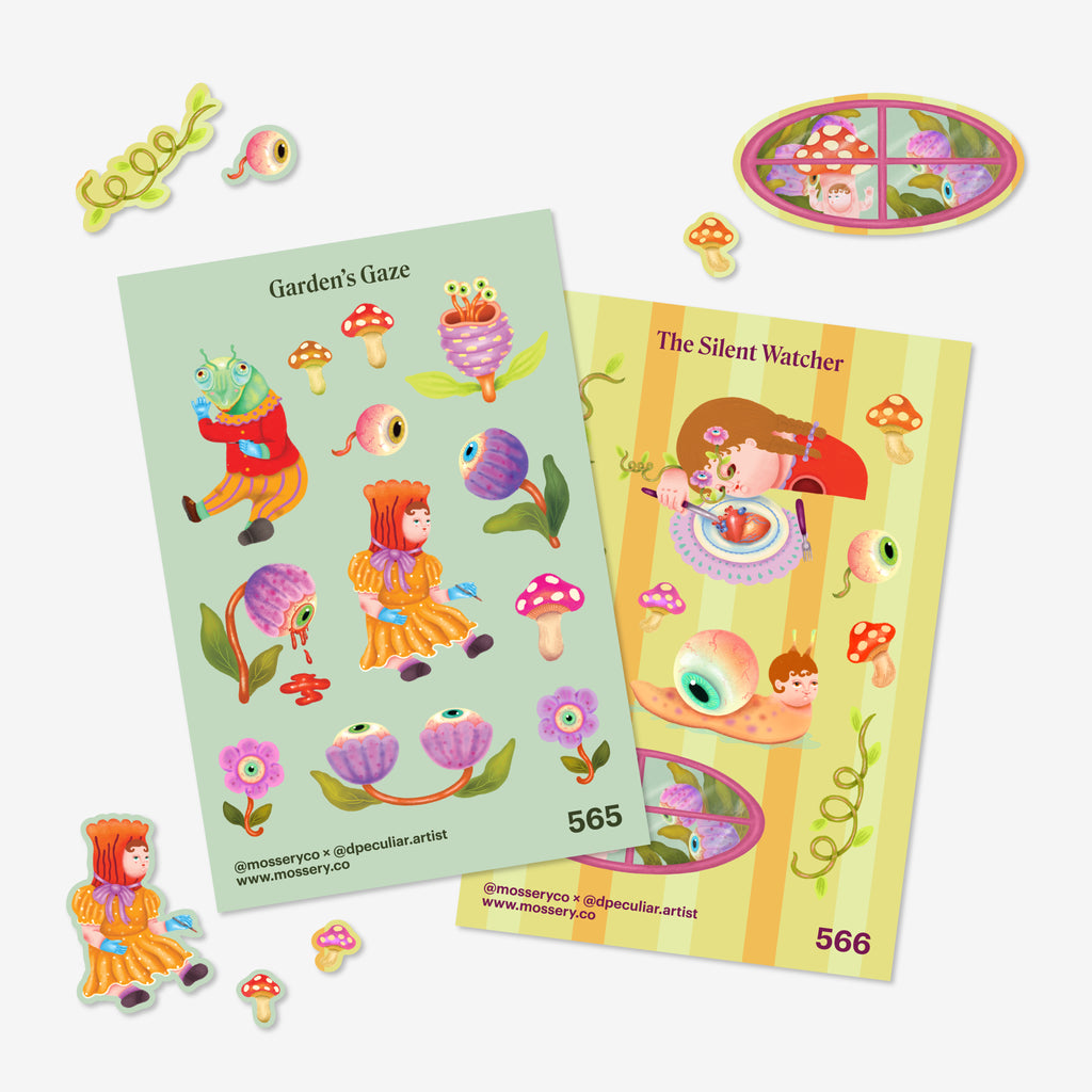 Artist Series Stickers: Dreaming Oddities Bundle | Mossery
